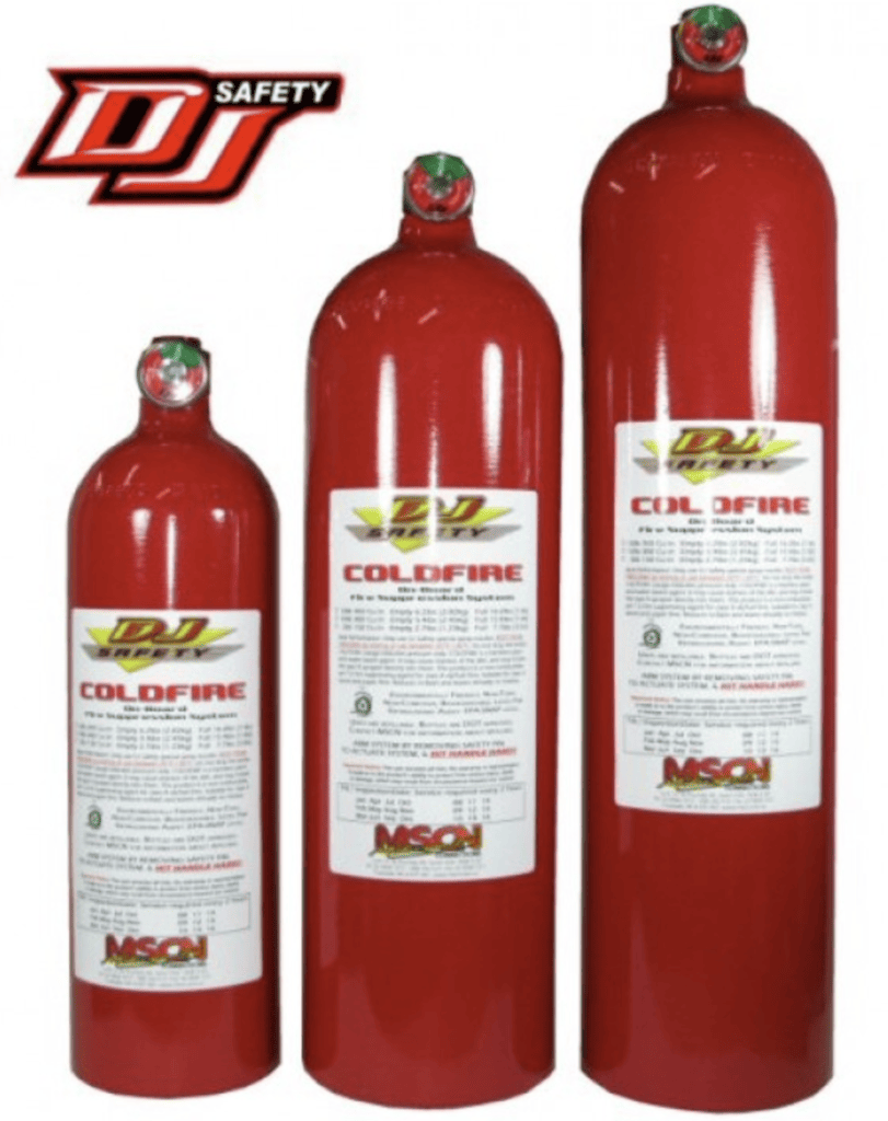 ColdFire Racecar Fire Cylinder Refills - Australia