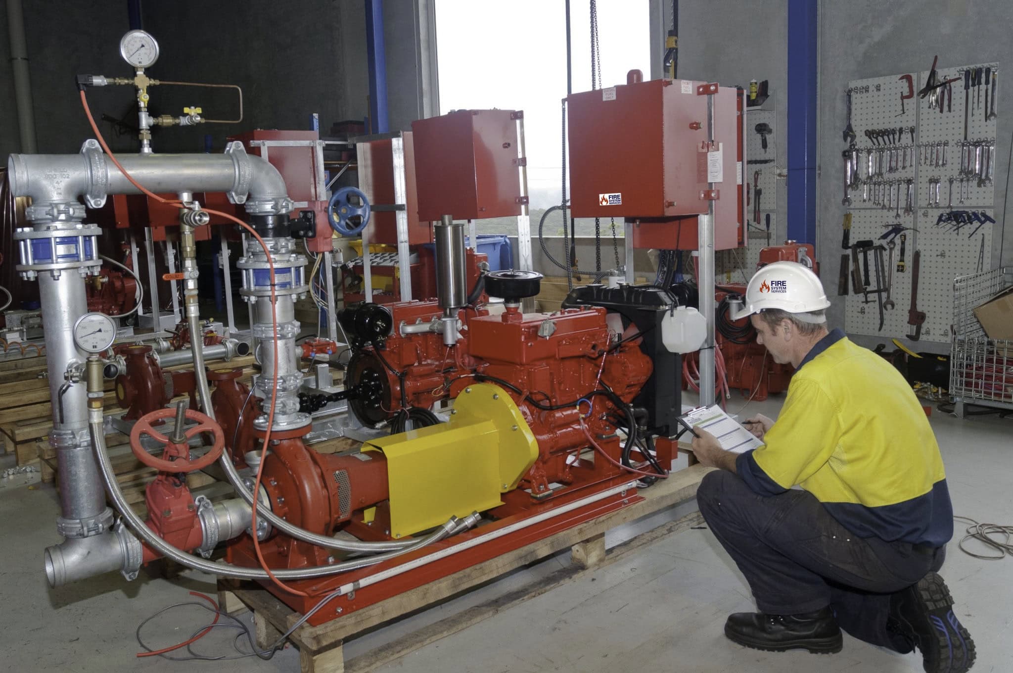 FSS - Fire Pump Maintenance Testing - Adelaide