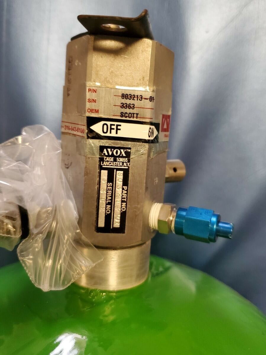 Aviation Oxygen Bottle Testing